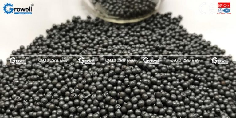 Máy phun bi Growell - Công nghệ phun bi làm sạch hiện đại