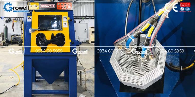 Nguyên lý máy phun cát - Lưu ý trong quá trình phun cát